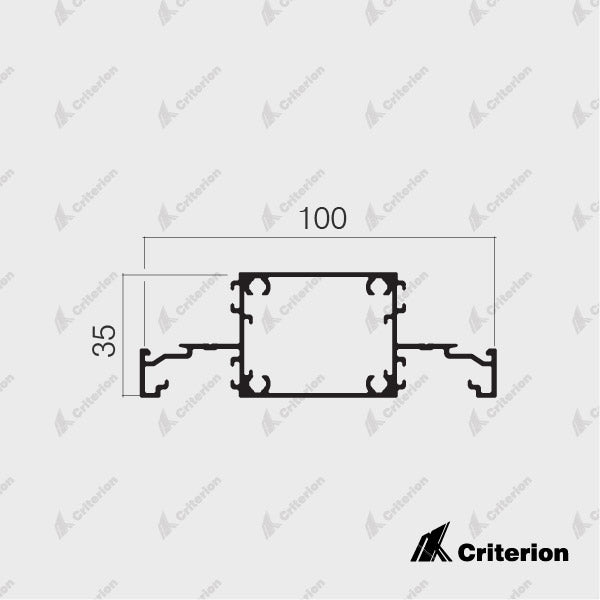 CI-P2282 DOUBLE GLAZING TRANSOM SILL - Criterion Industries