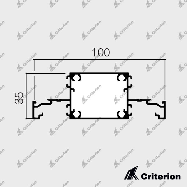 CI-P2282 DOUBLE GLAZING TRANSOM SILL