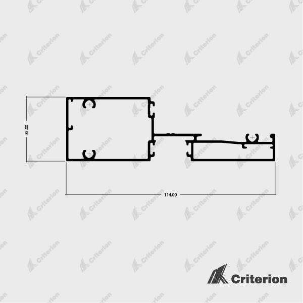 CI-P3280 Transom Sill - Criterion Industries