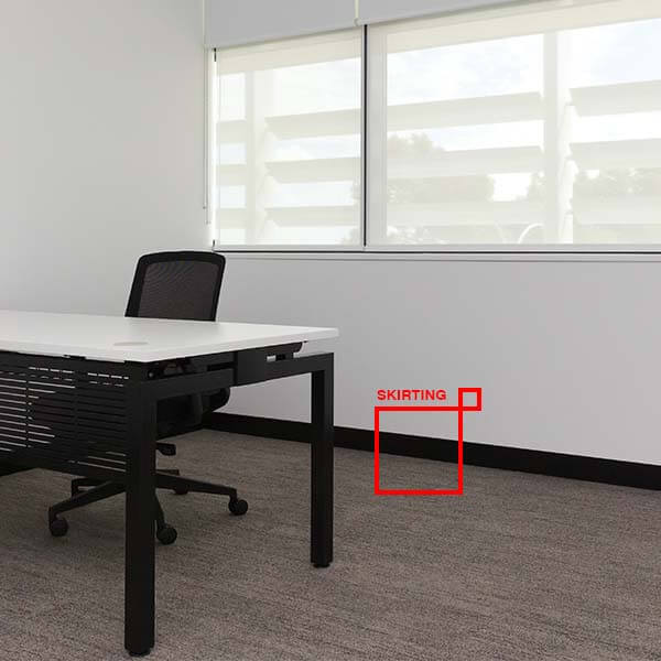 Decorum Concealed Fix Skirting - Criterion Industries
